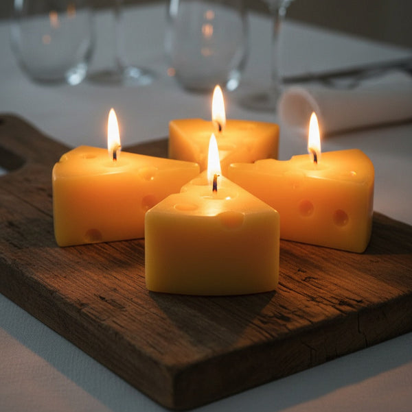 Cheese Candle | Novelty Beeswax Candle Gift – CocoBee